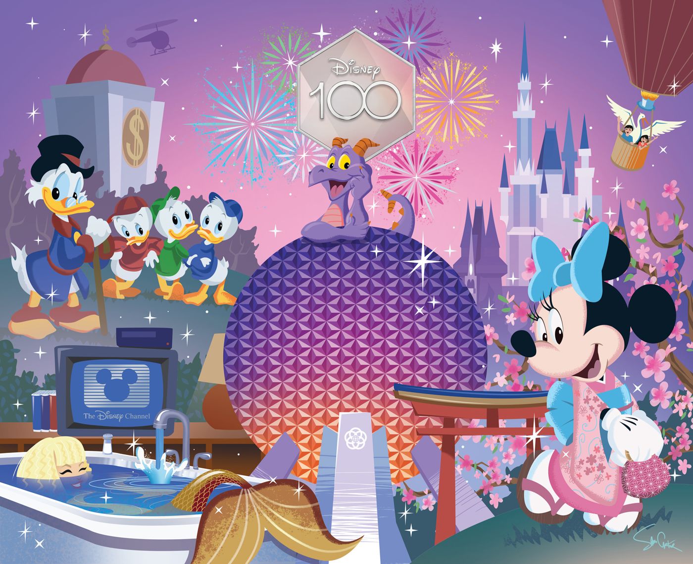 Disney 100 Wallpapers - Top Free Disney 100 Backgrounds - WallpaperAccess