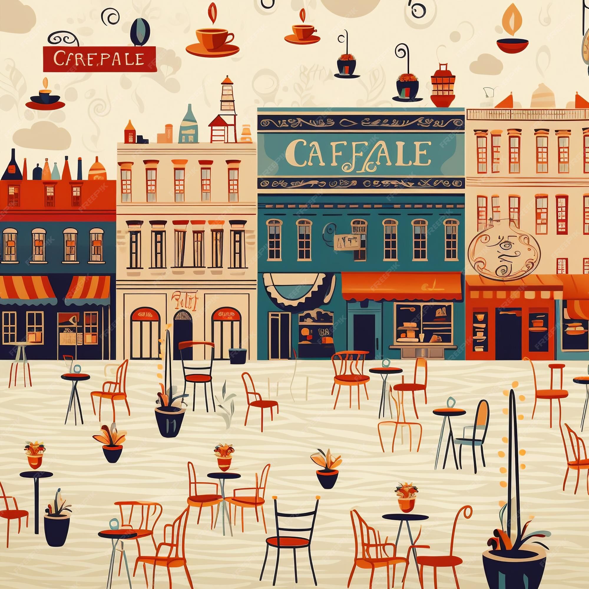 Vintage Cafe Wallpapers - Top Free Vintage Cafe Backgrounds ...