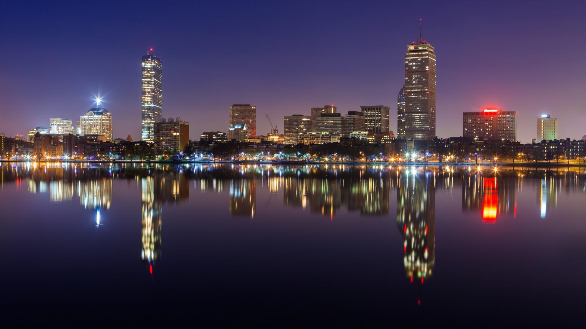 Boston Skyline Wallpapers - Top Free Boston Skyline Backgrounds ...