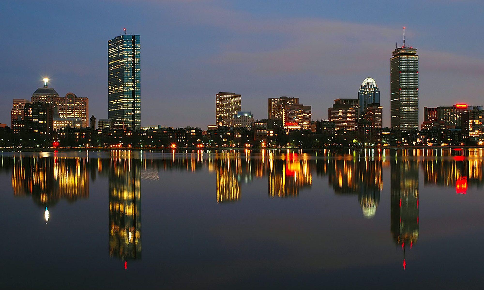 Boston Skyline Wallpapers - Top Free Boston Skyline Backgrounds ...