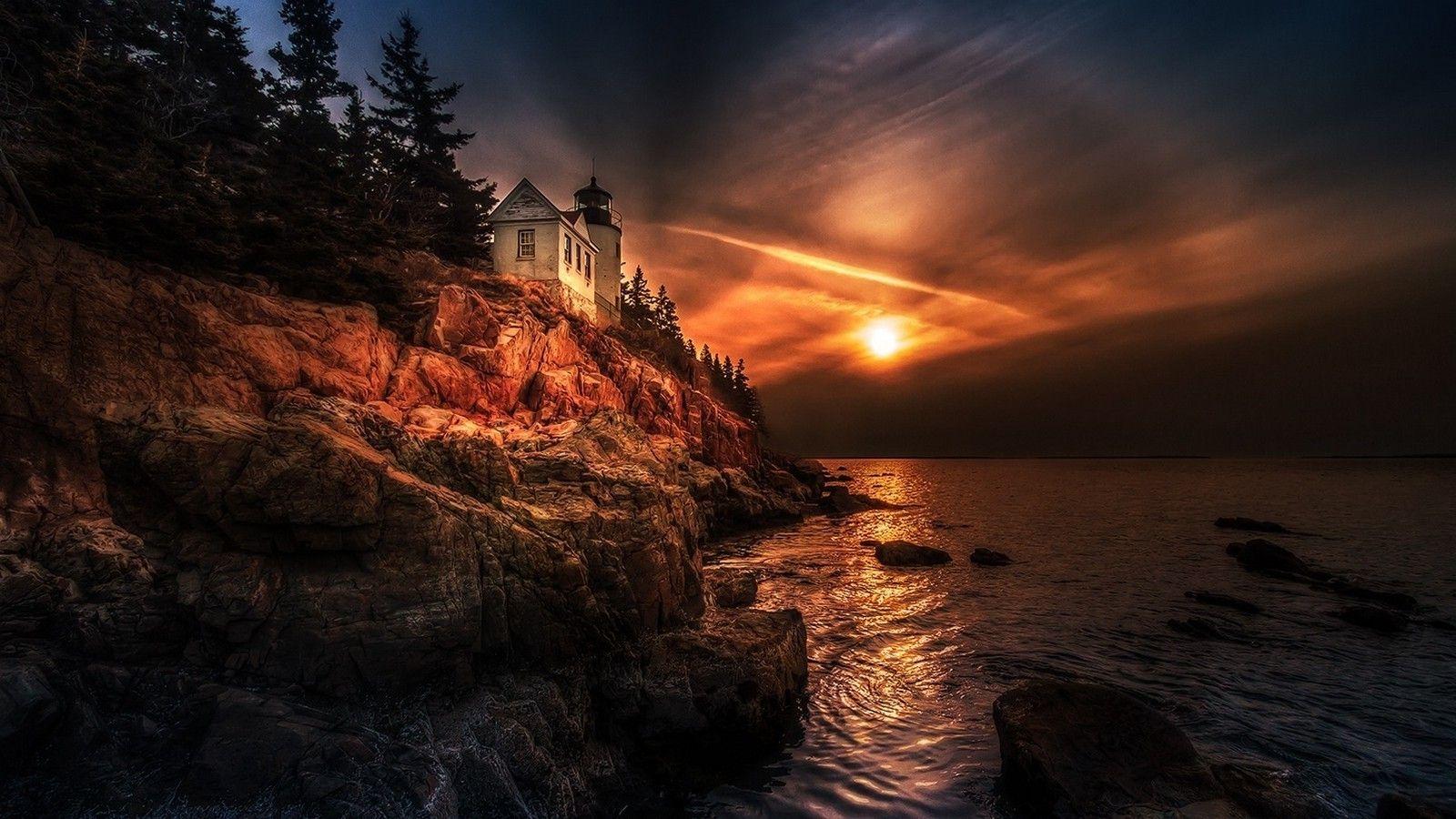 Maine Coast Wallpapers - Top Free Maine Coast Backgrounds - WallpaperAccess