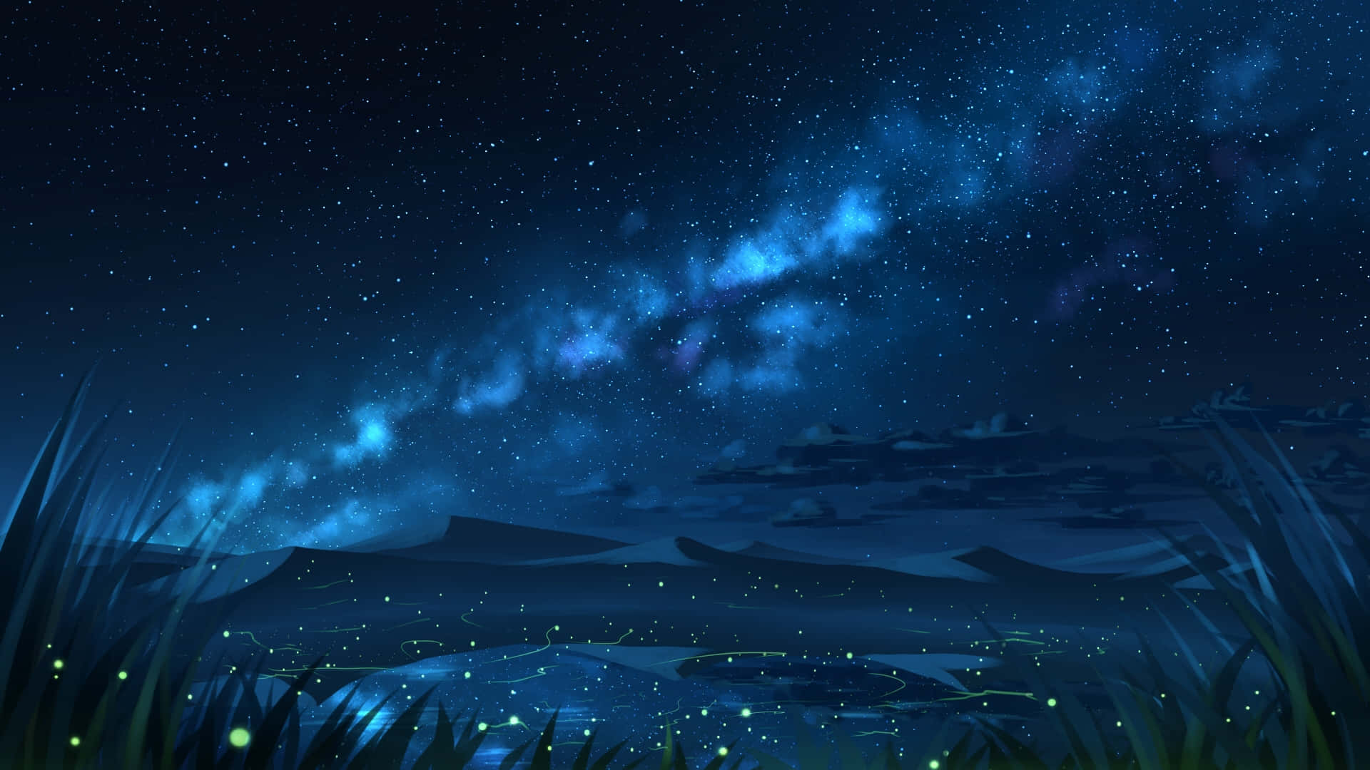 Anime Night Landscape Wallpapers - Top Free Anime Night Landscape ...