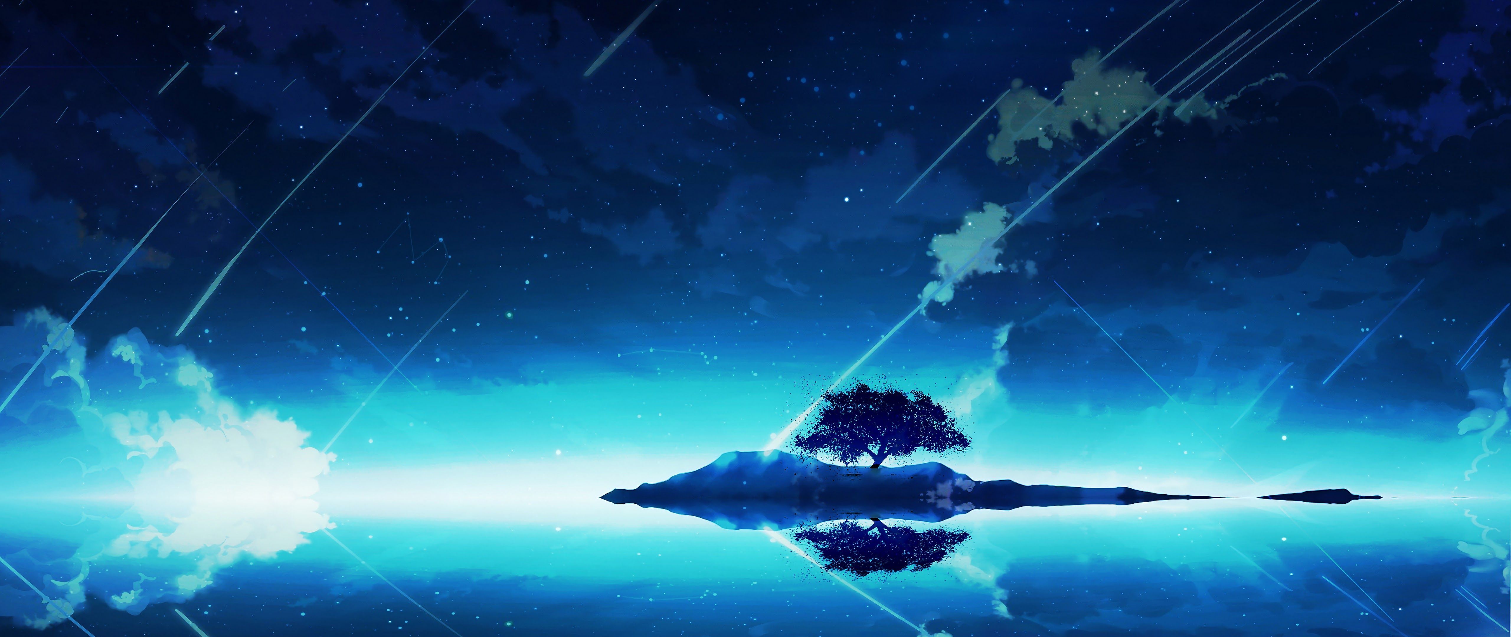 Anime Night Landscape Wallpapers - Top Free Anime Night Landscape ...