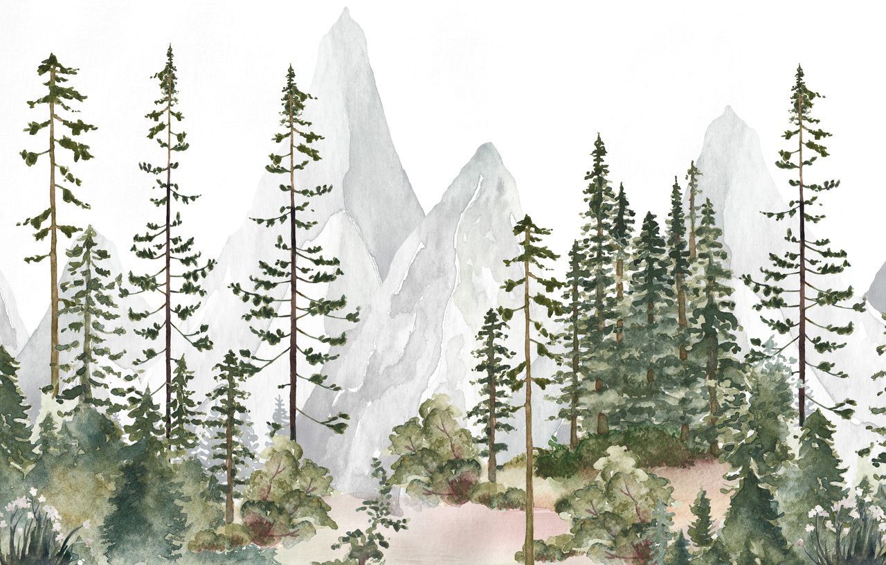 Forest Watercolor Wallpapers - Top Free Forest Watercolor Backgrounds ...