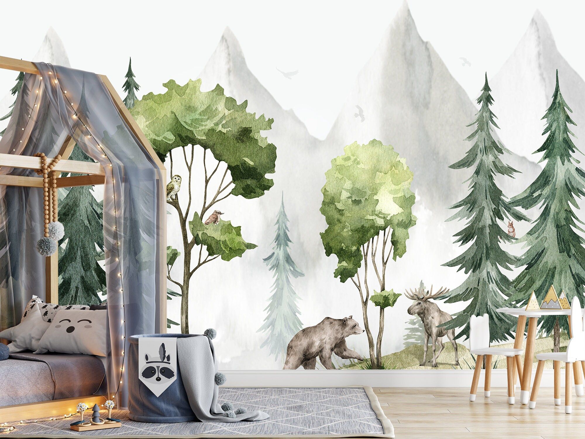 Forest Watercolor Wallpapers - Top Free Forest Watercolor Backgrounds ...