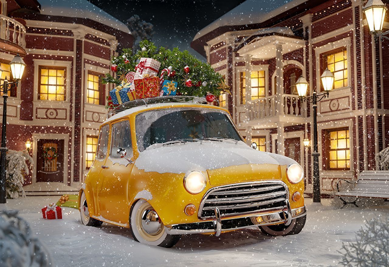 Christmas Cars Wallpapers - Top Free Christmas Cars Backgrounds ...