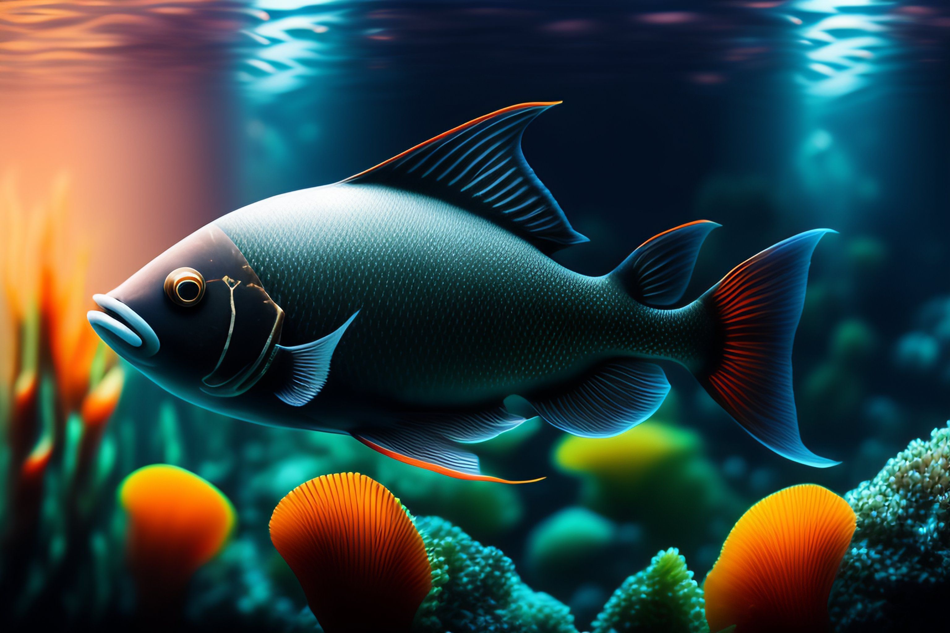 Dark Fish Wallpapers - Top Free Dark Fish Backgrounds - WallpaperAccess