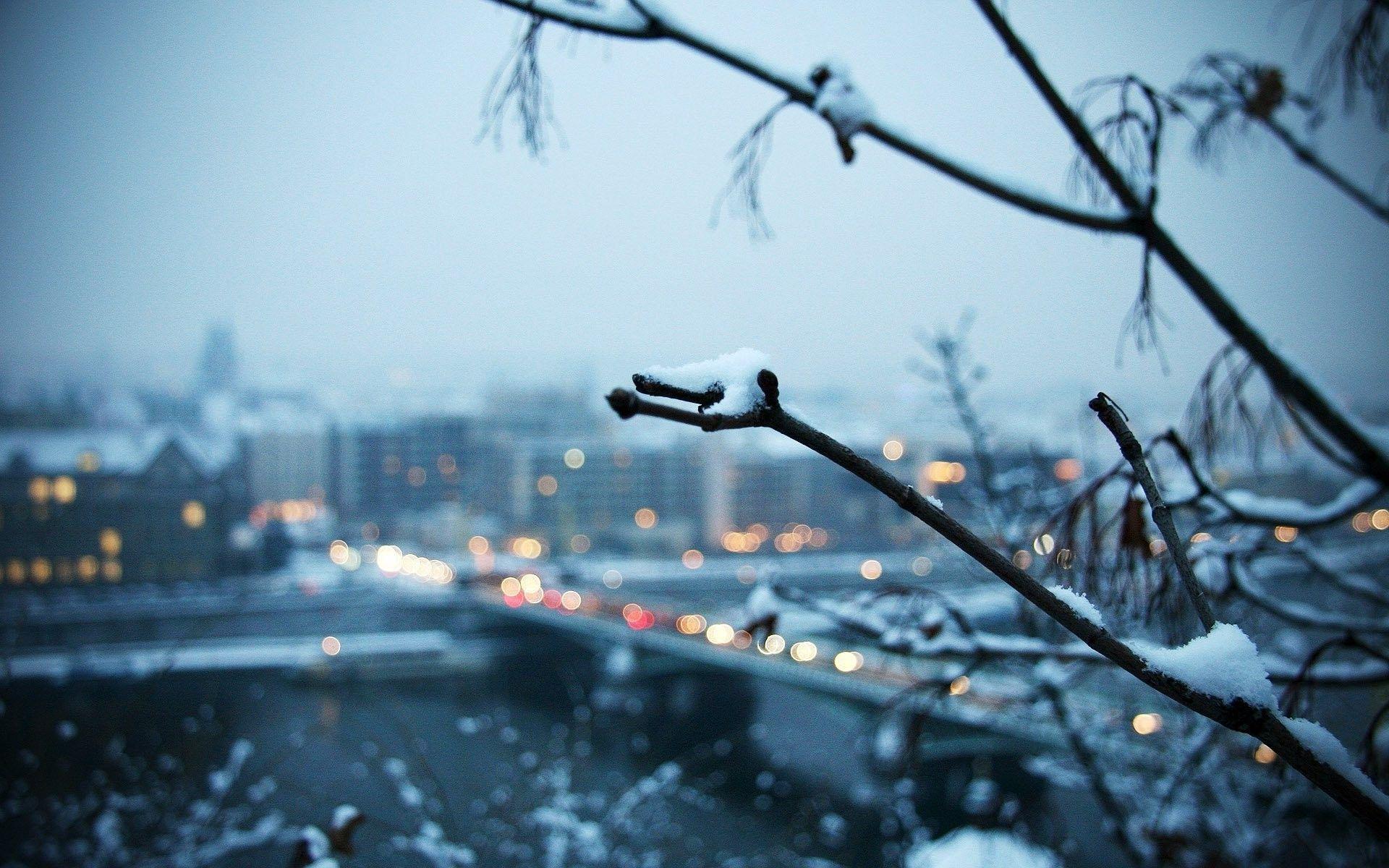 Snowy City Wallpapers - Top Free Snowy City Backgrounds - WallpaperAccess