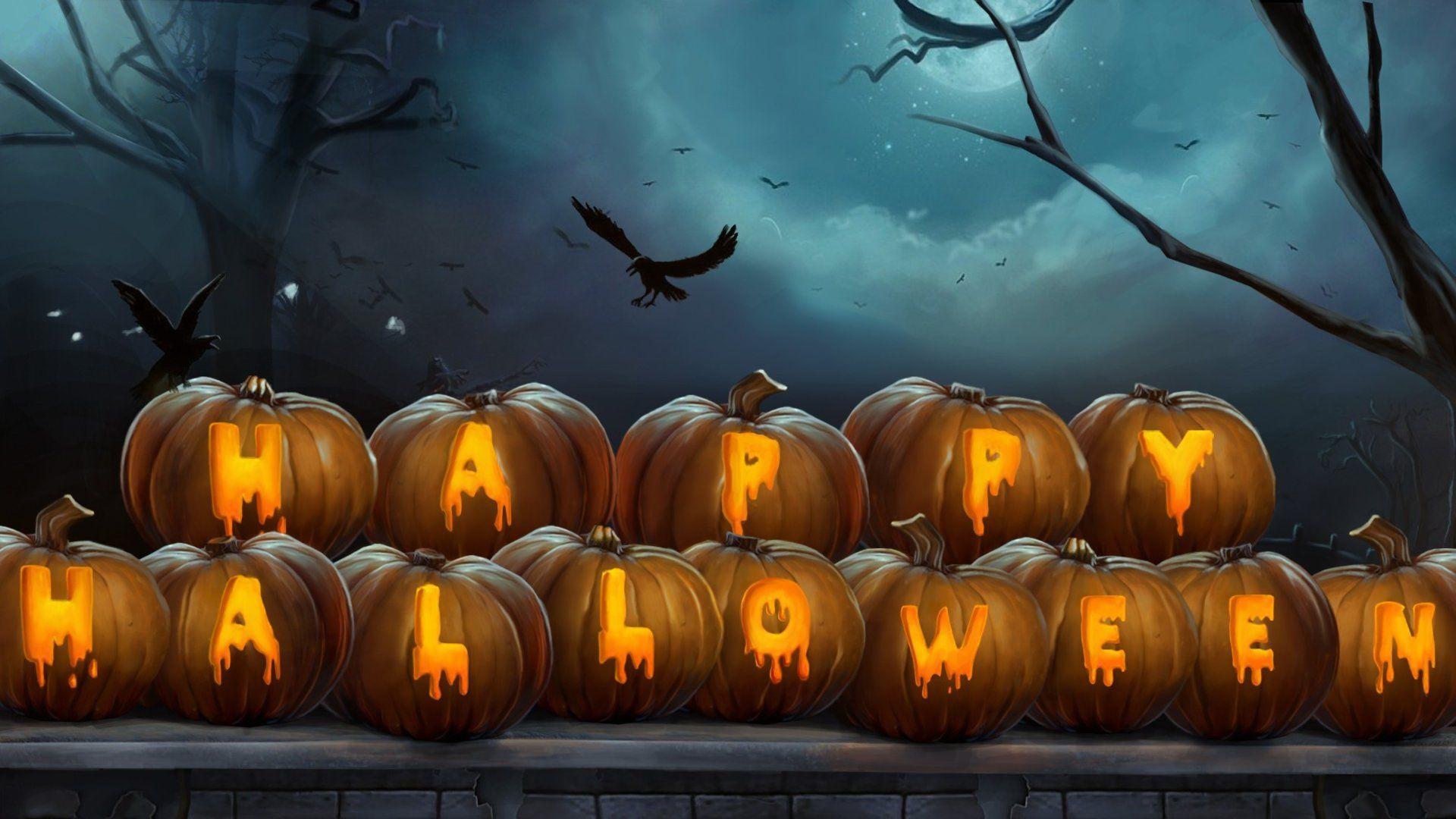 Widescreen Halloween Desktop Wallpapers - Top Free Widescreen Halloween ...