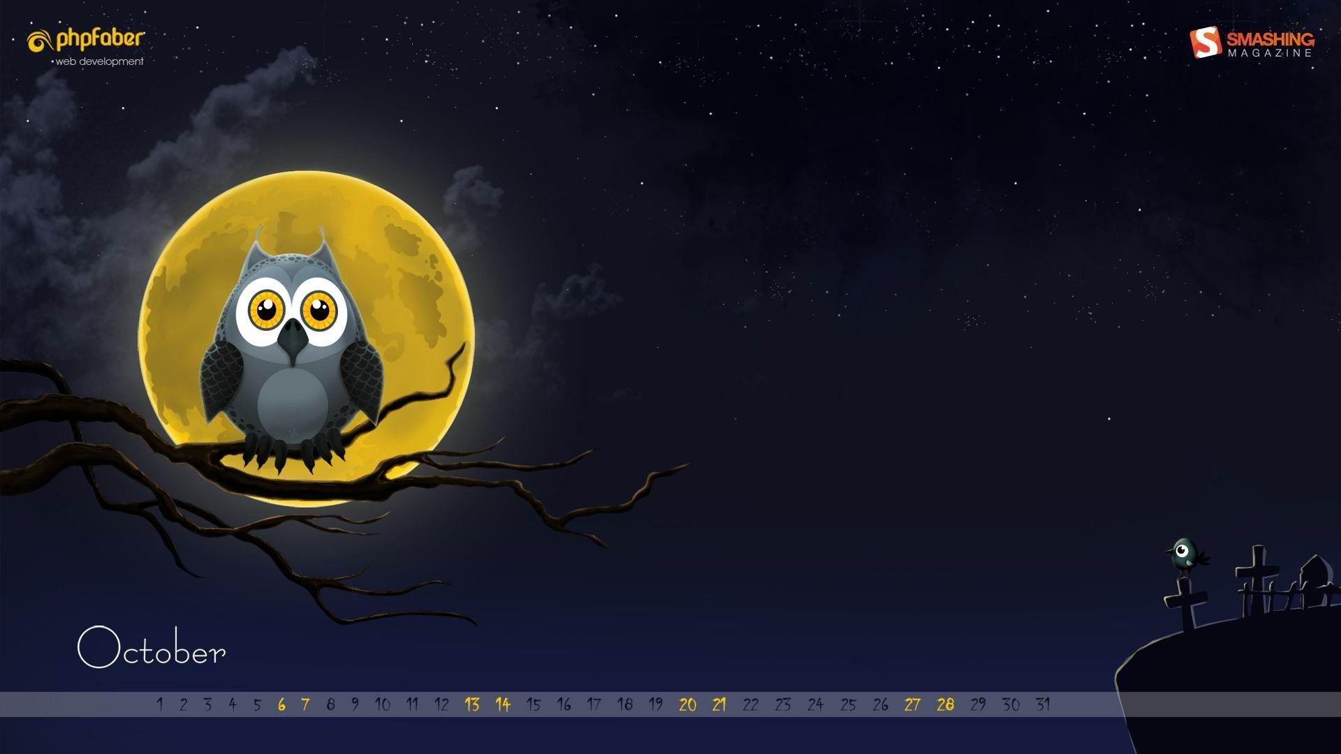 Halloween Owl Wallpapers - Top Free Halloween Owl Backgrounds ...