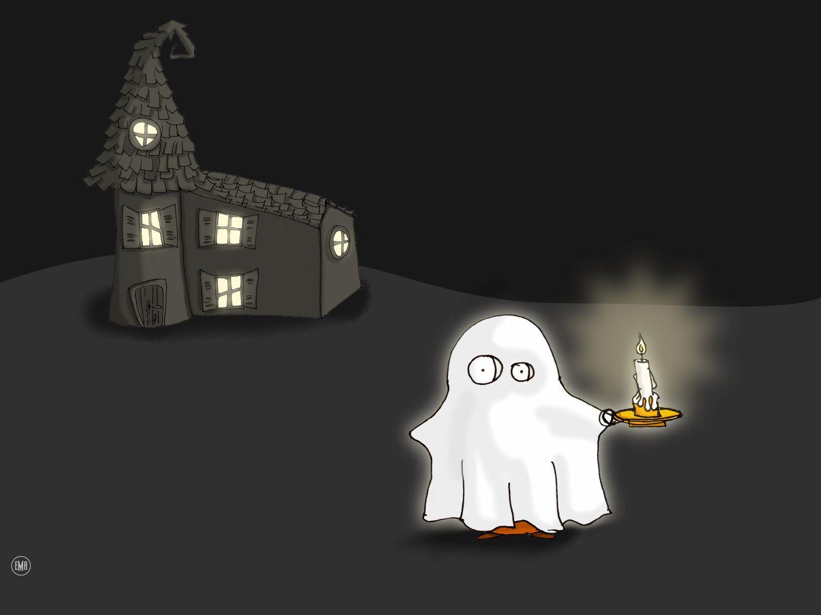 Cartoon Ghost Wallpapers - Top Free Cartoon Ghost Backgrounds ...