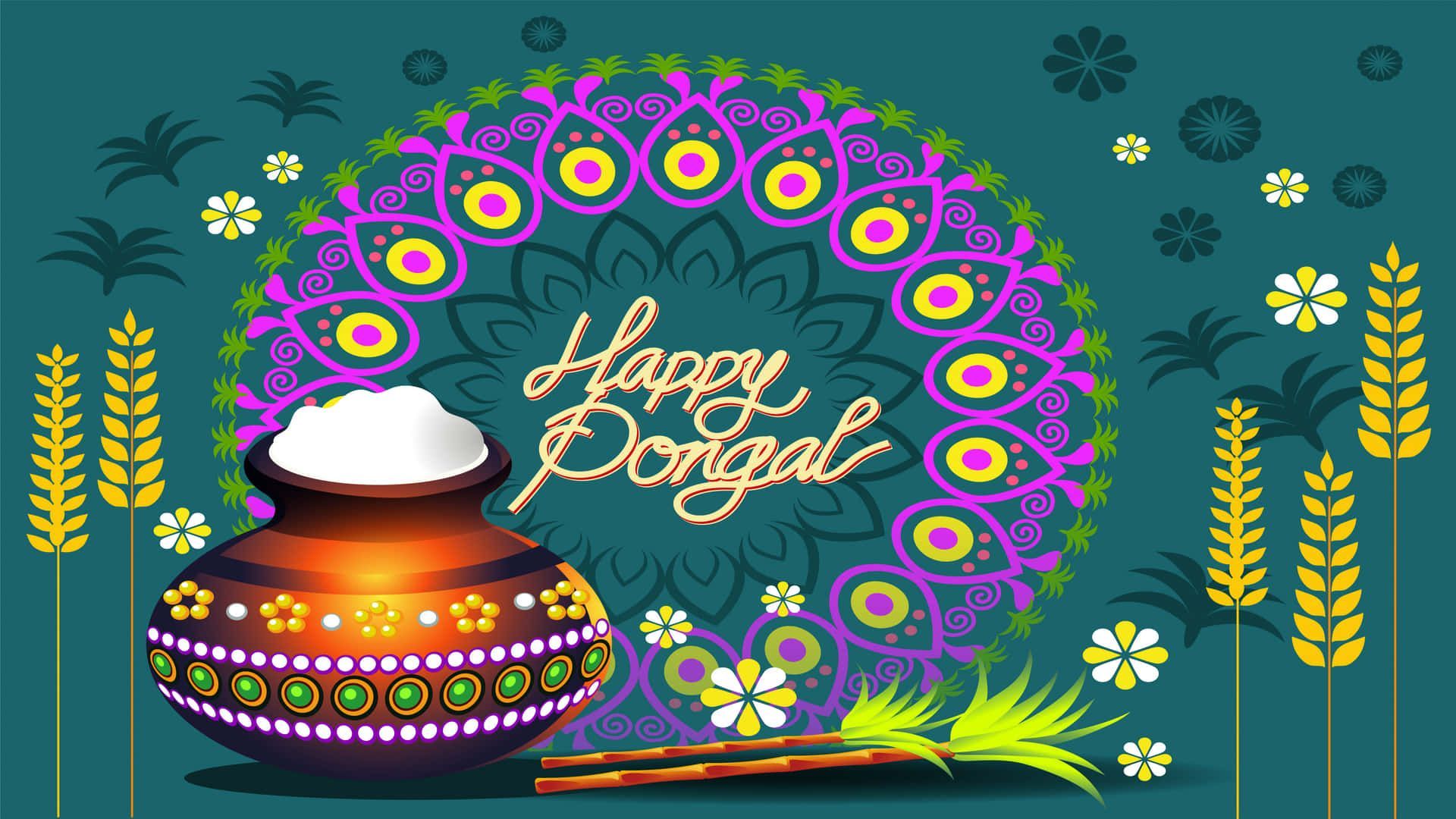 Pongal Festival Wallpapers - Top Free Pongal Festival Backgrounds ...