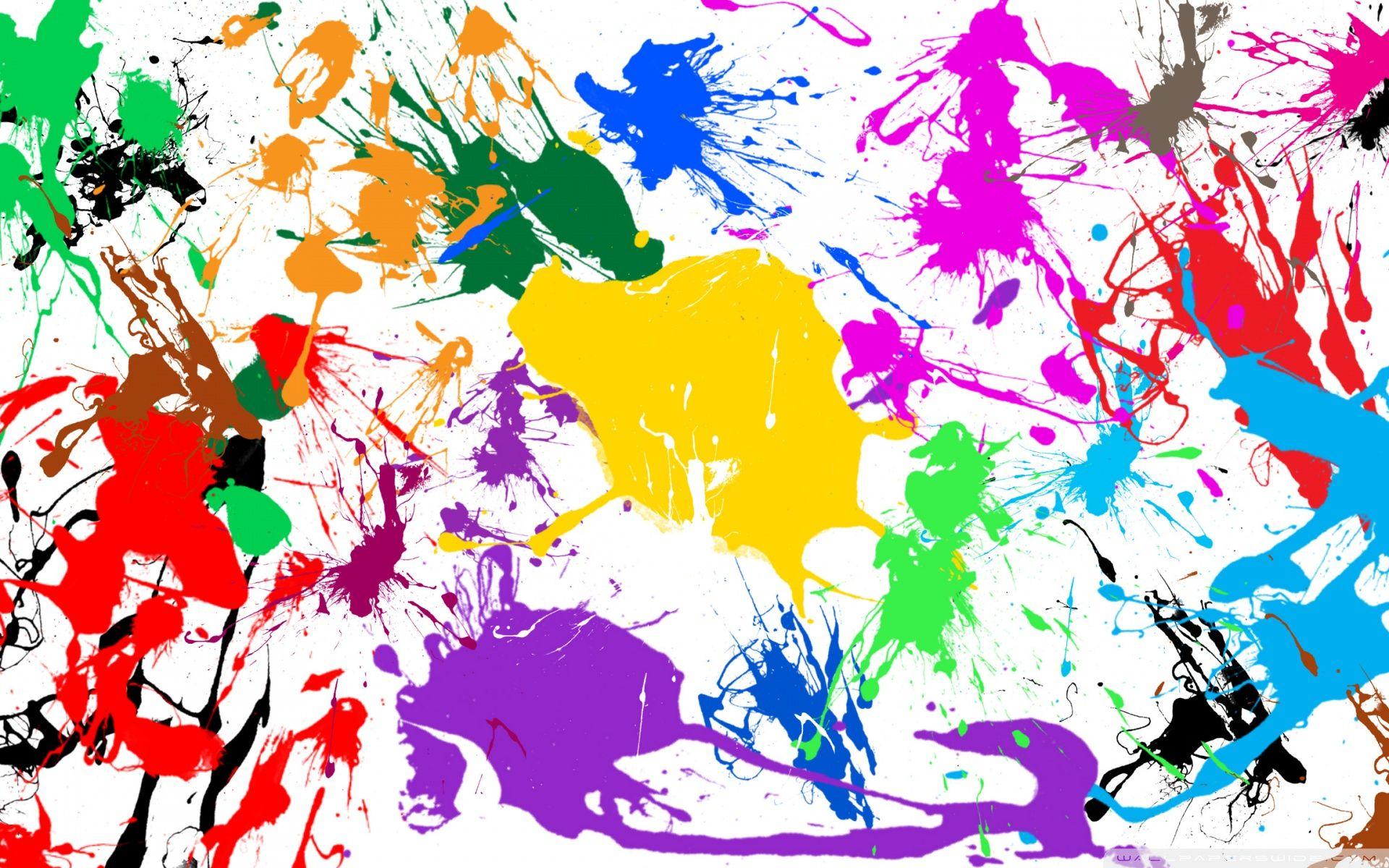Colorful Paint Splatter Wallpapers - Top Free Colorful Paint Splatter ...