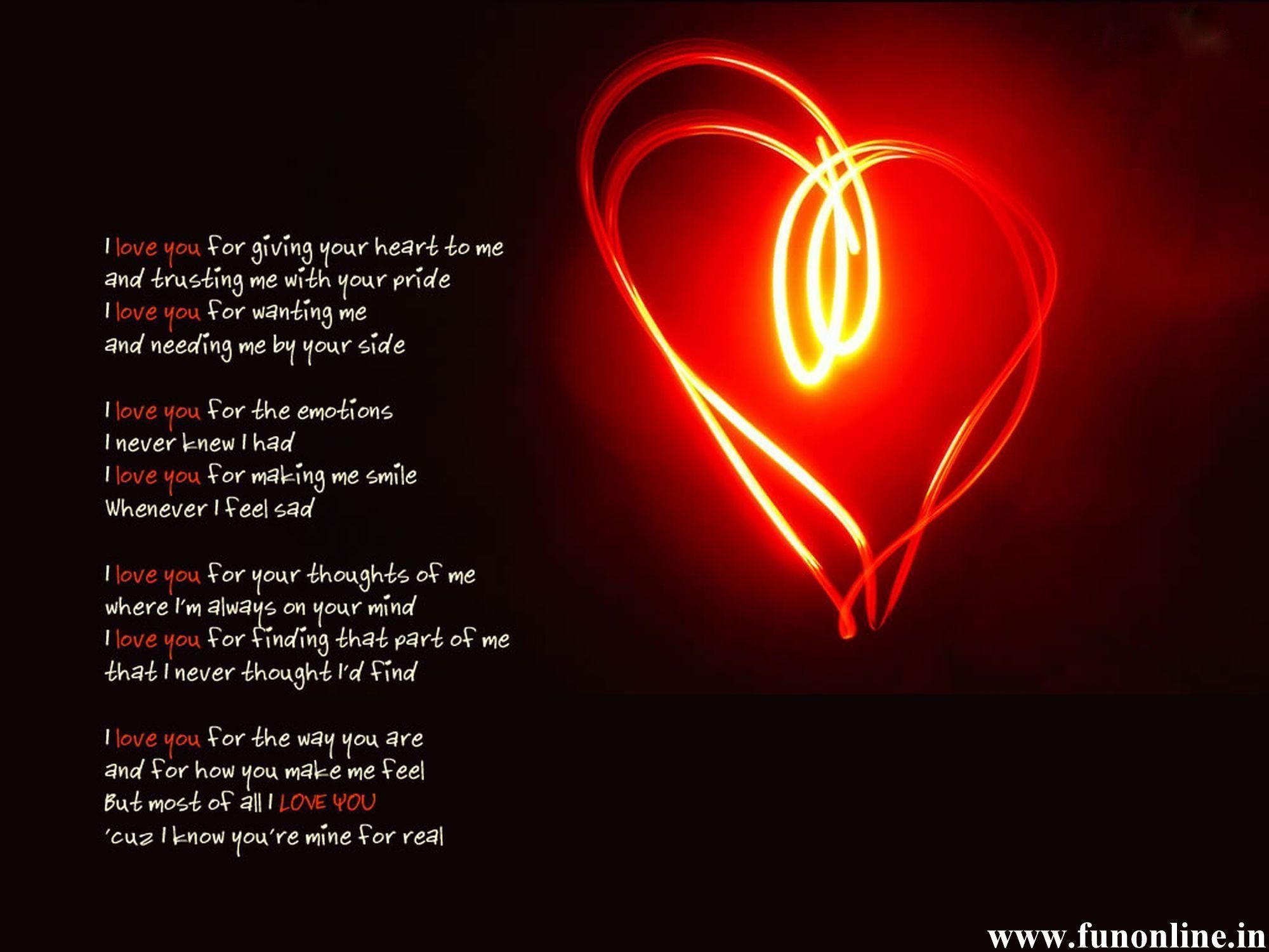 Love Poetry Wallpapers - Top Free Love Poetry Backgrounds - WallpaperAccess