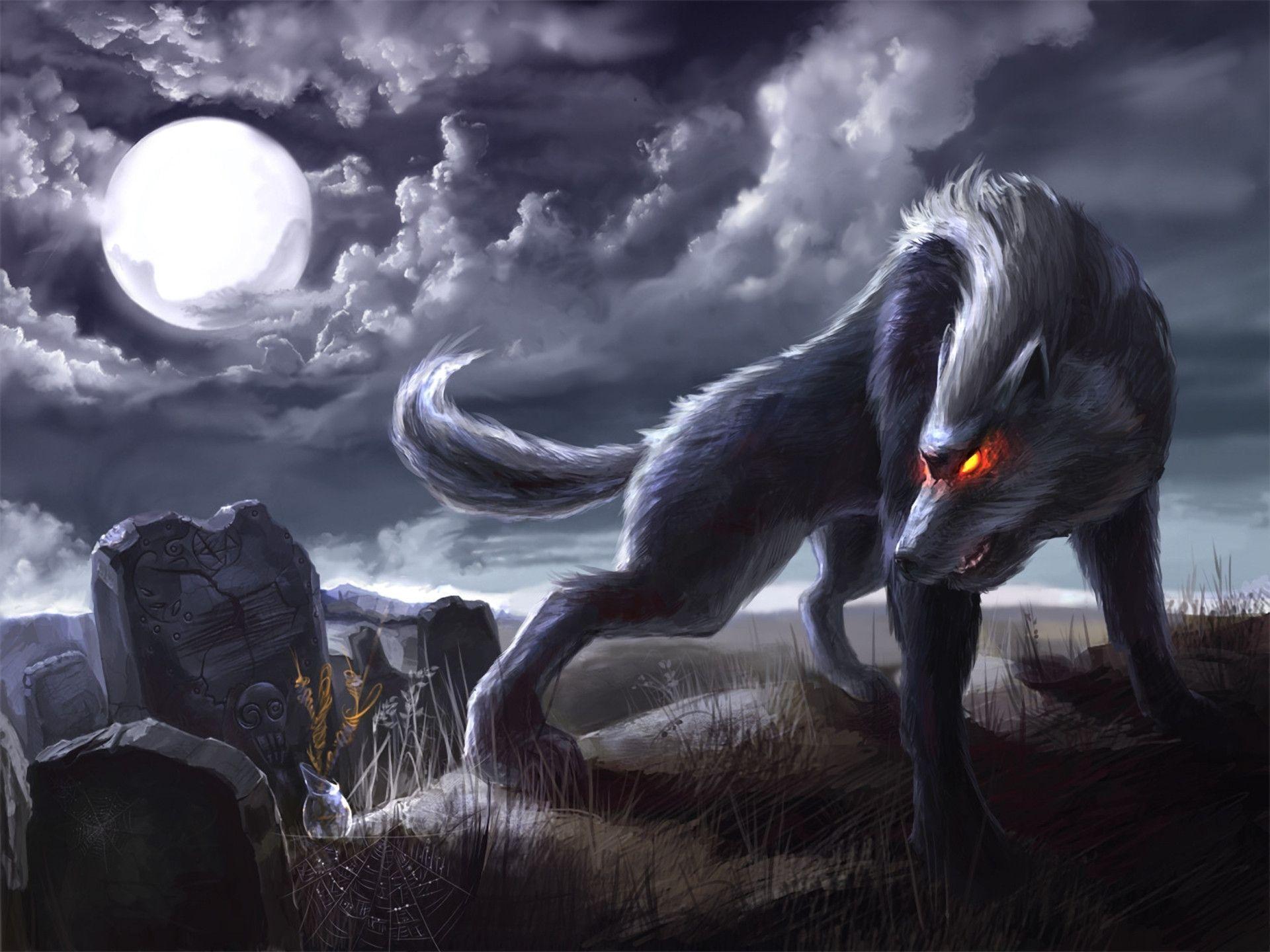Halloween Werewolf Wallpapers - Top Free Halloween Werewolf Backgrounds ...