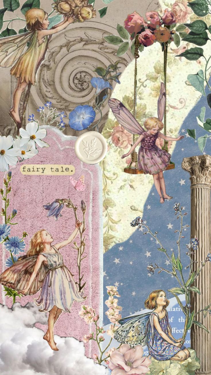 Vintage Fairy Wallpapers - Top Free Vintage Fairy Backgrounds ...