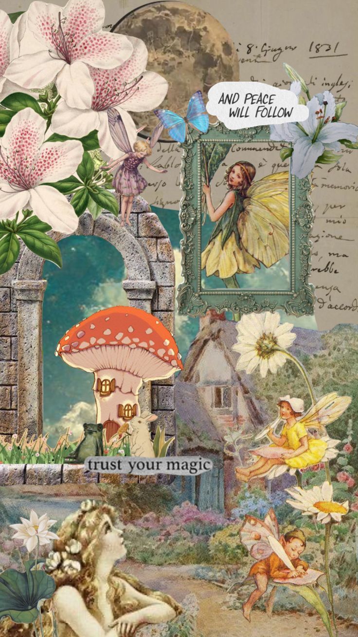 Vintage Fairy Wallpapers - Top Free Vintage Fairy Backgrounds ...