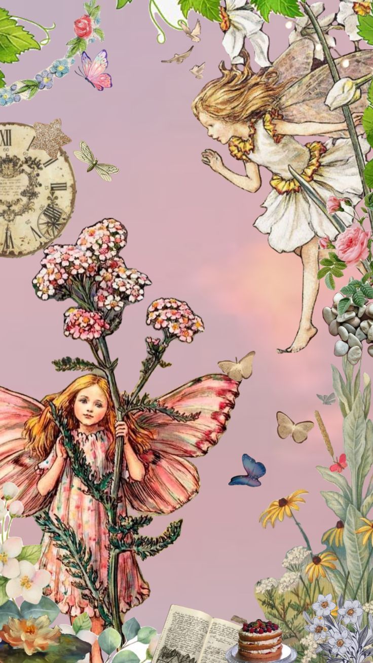 Vintage Fairy Wallpapers - Top Free Vintage Fairy Backgrounds ...