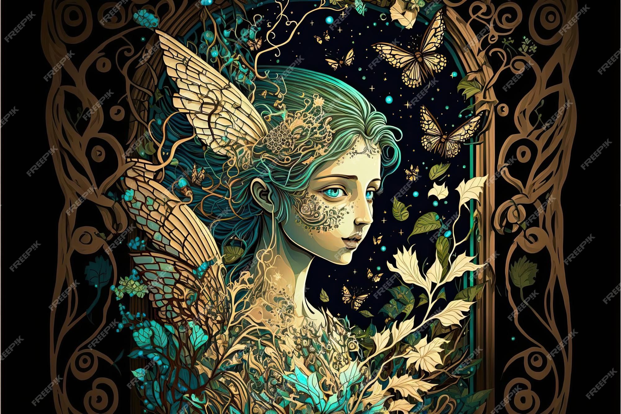 Vintage Fairy Wallpapers - Top Free Vintage Fairy Backgrounds ...