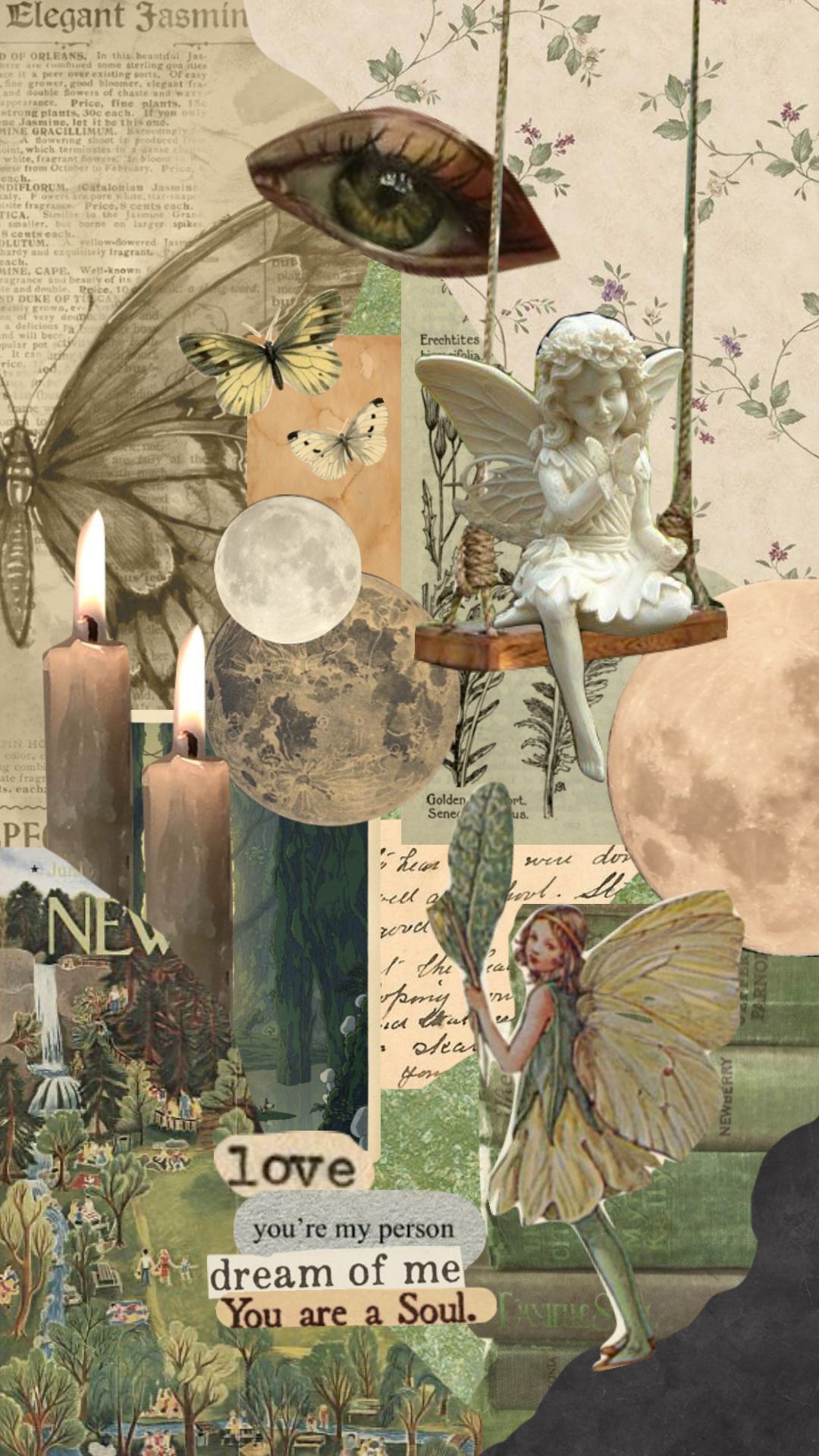 Vintage Fairy Wallpapers - Top Free Vintage Fairy Backgrounds ...