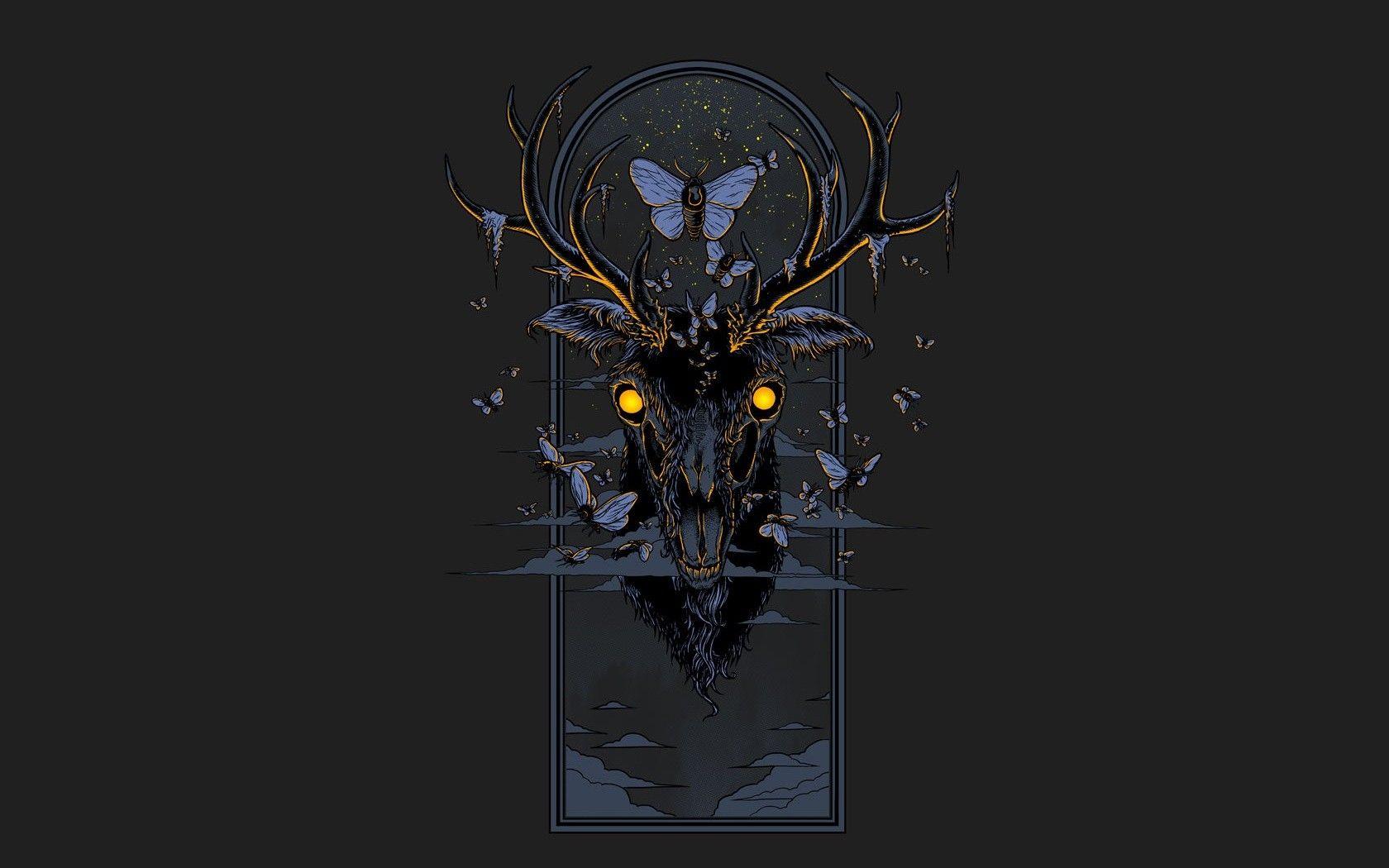 Dark Deer Wallpapers - Top Free Dark Deer Backgrounds - WallpaperAccess