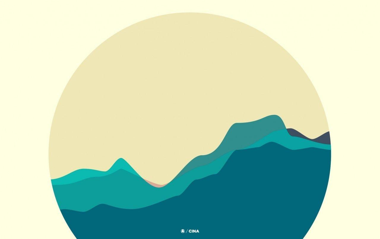 Simple Abstract Landscape Wallpapers - Top Free Simple Abstract ...