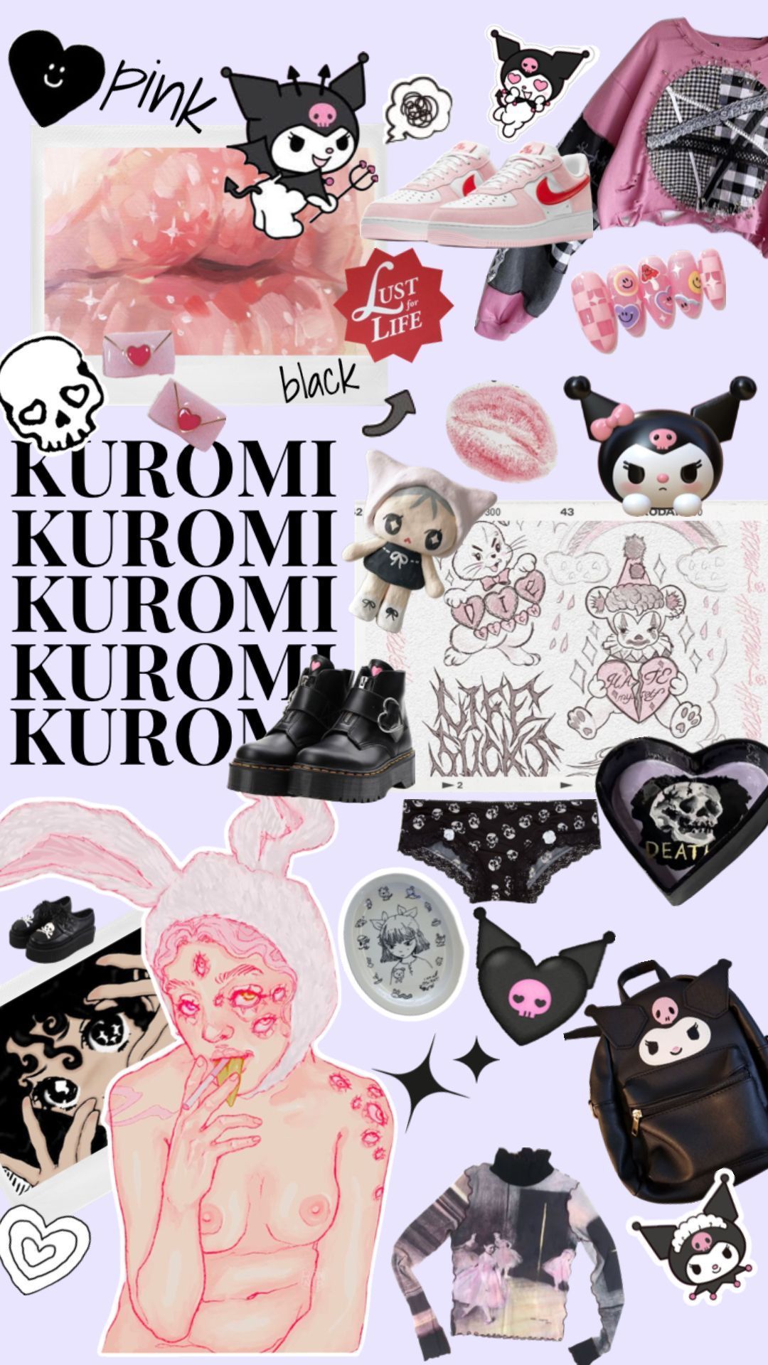 Kuromi Aesthetic Wallpapers - Top Free Kuromi Aesthetic Backgrounds ...