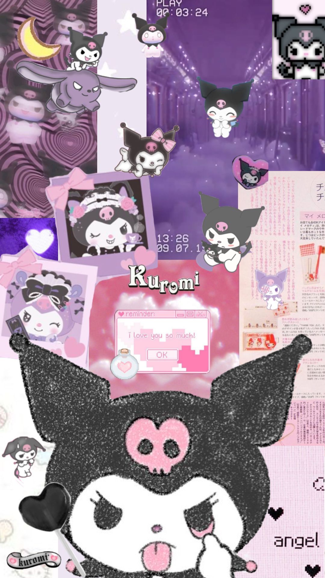 Kuromi Aesthetic Wallpapers - Top Free Kuromi Aesthetic Backgrounds ...