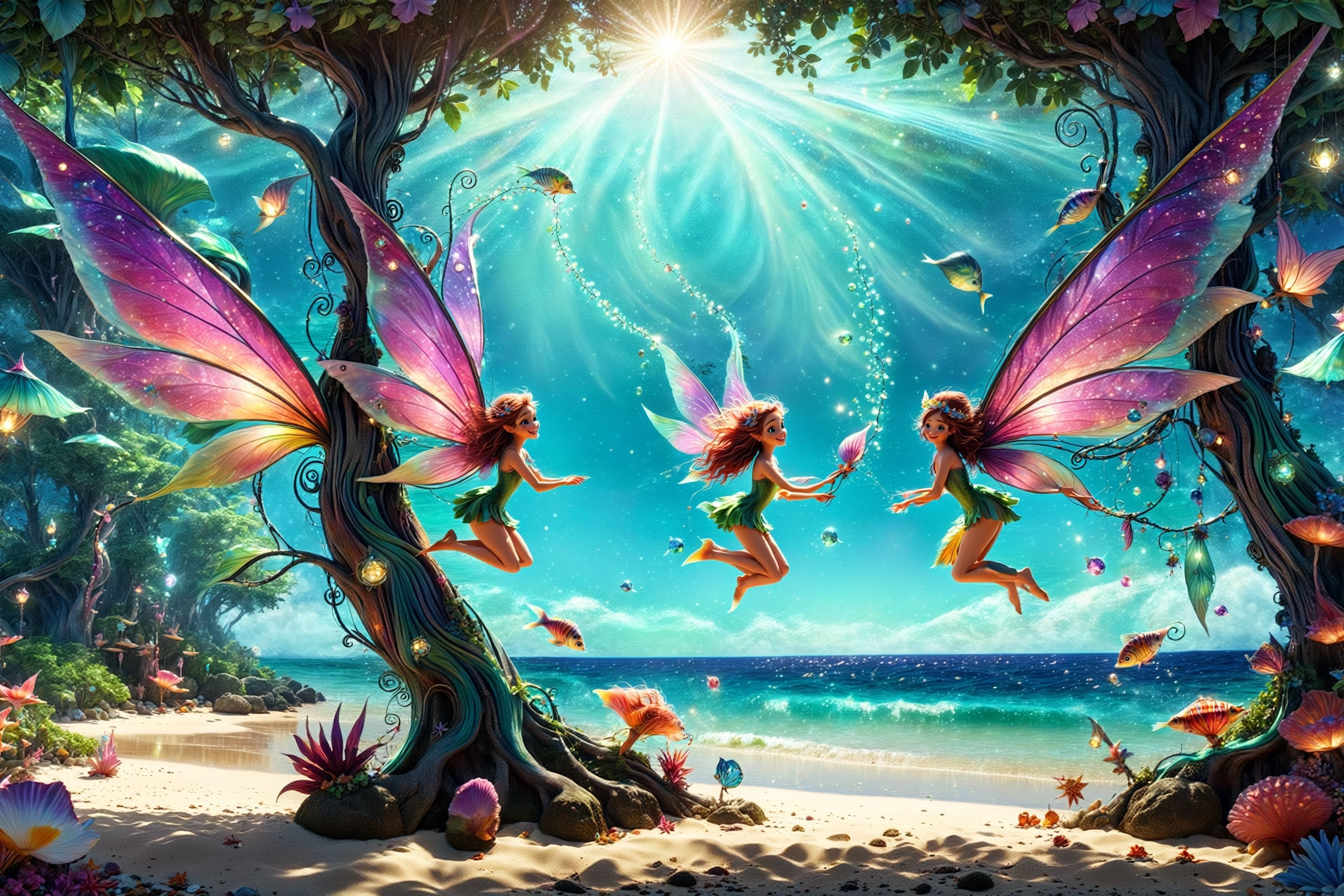 Fairy World Wallpapers - Top Free Fairy World Backgrounds - WallpaperAccess