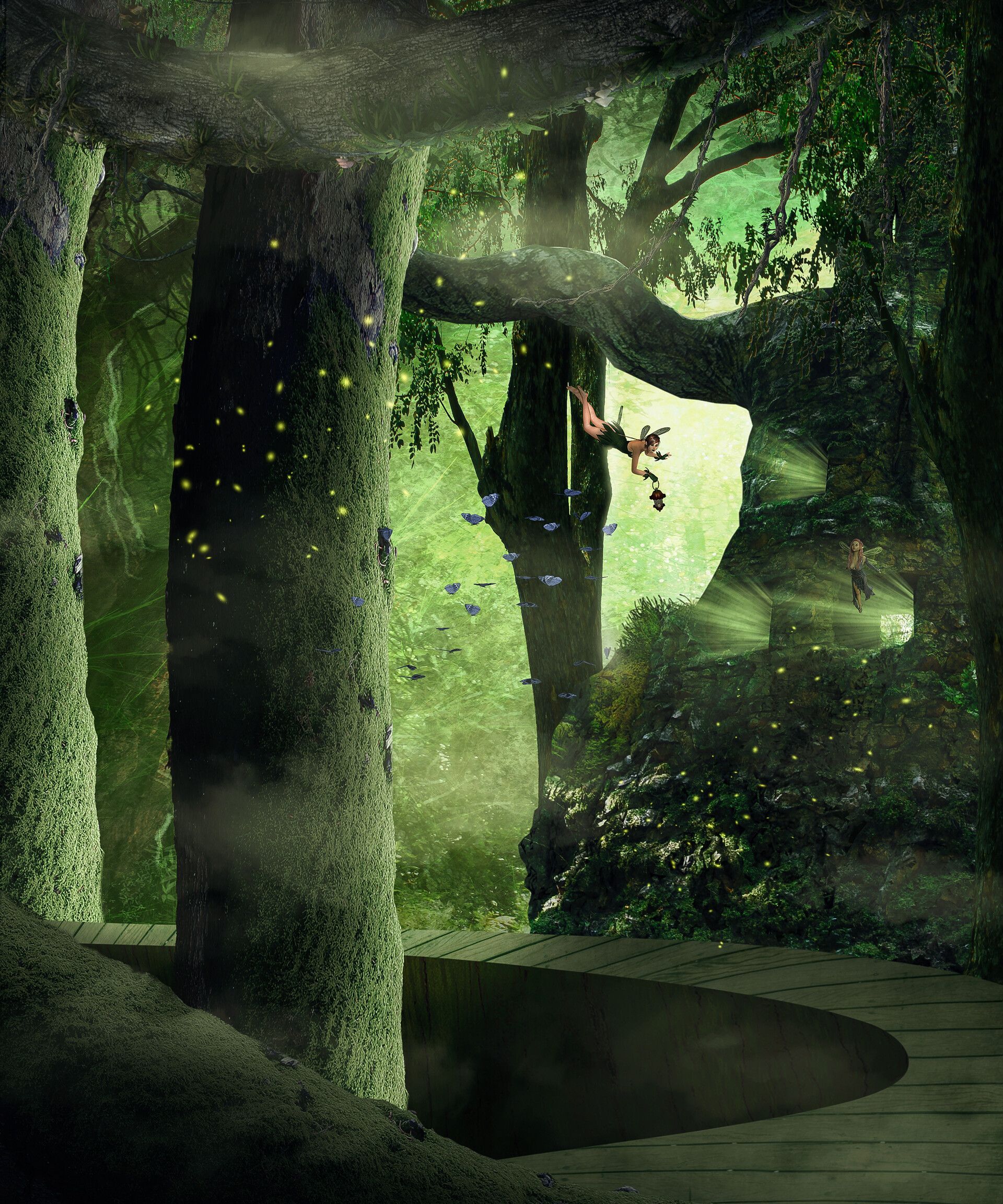 Fairy World Wallpapers - Top Free Fairy World Backgrounds - WallpaperAccess