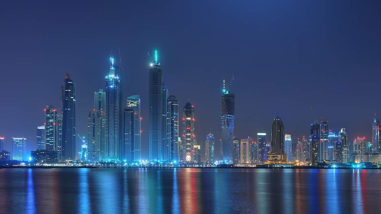 Dubai Night Wallpapers - Top Free Dubai Night Backgrounds - WallpaperAccess