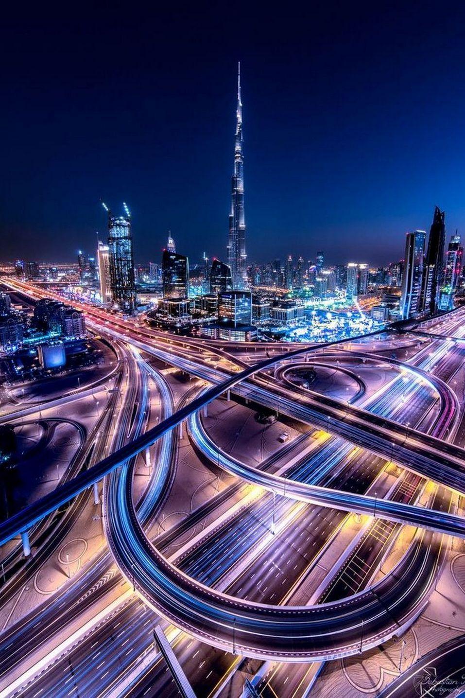 Dubai Night Wallpapers - Top Free Dubai Night Backgrounds - WallpaperAccess