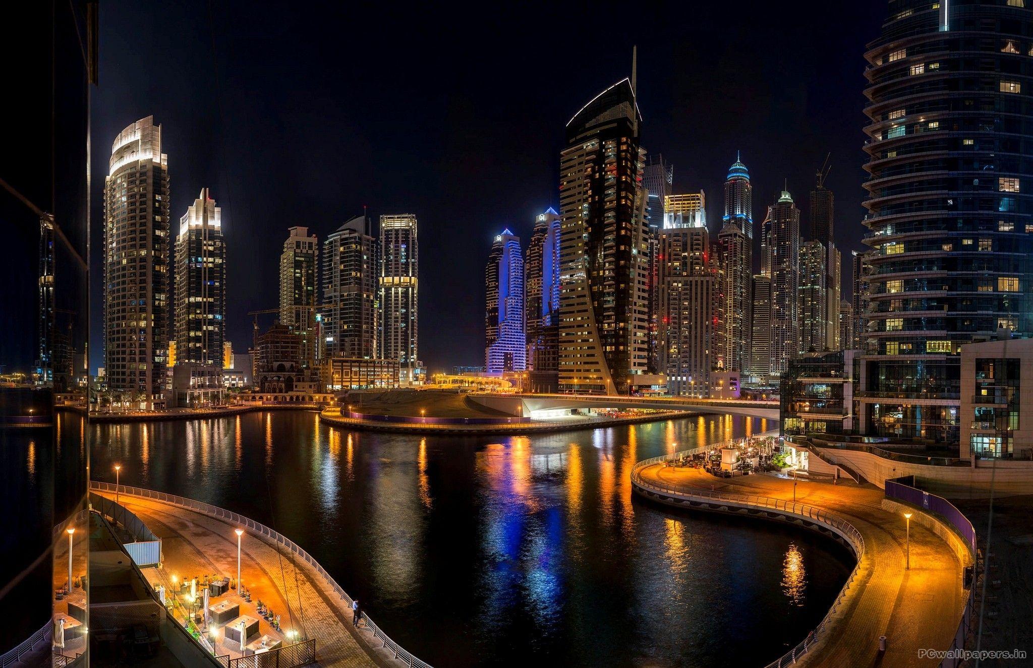 Dubai Night Wallpapers - Top Free Dubai Night Backgrounds - WallpaperAccess