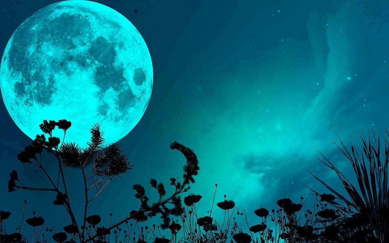 Moon Nature Wallpapers - Top Free Moon Nature Backgrounds - WallpaperAccess