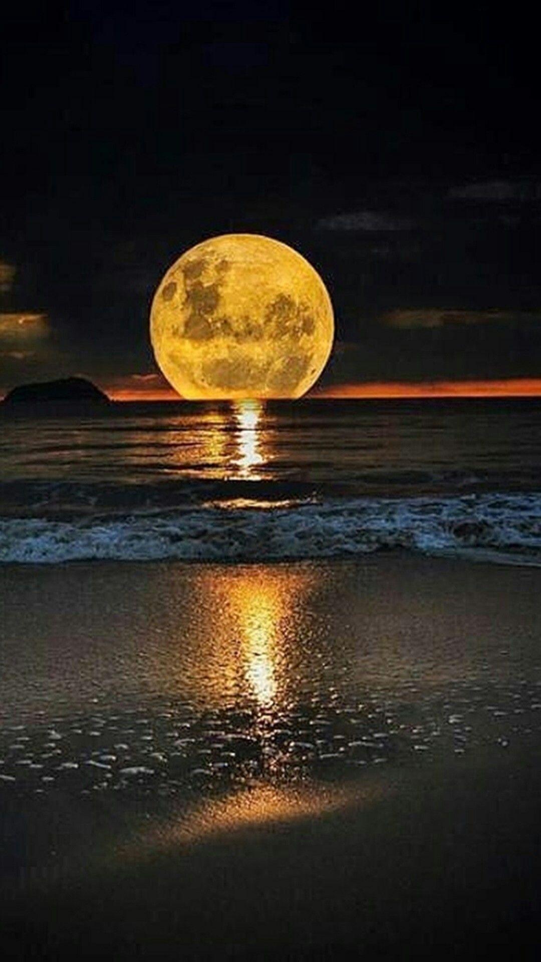 Moon Nature Wallpapers - Top Free Moon Nature Backgrounds - WallpaperAccess