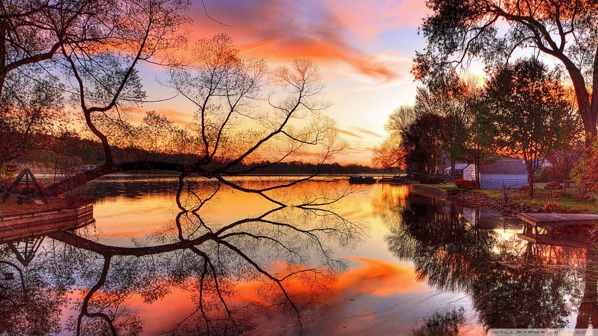 Fall Scenes Wallpapers - Top Free Fall Scenes Backgrounds - WallpaperAccess