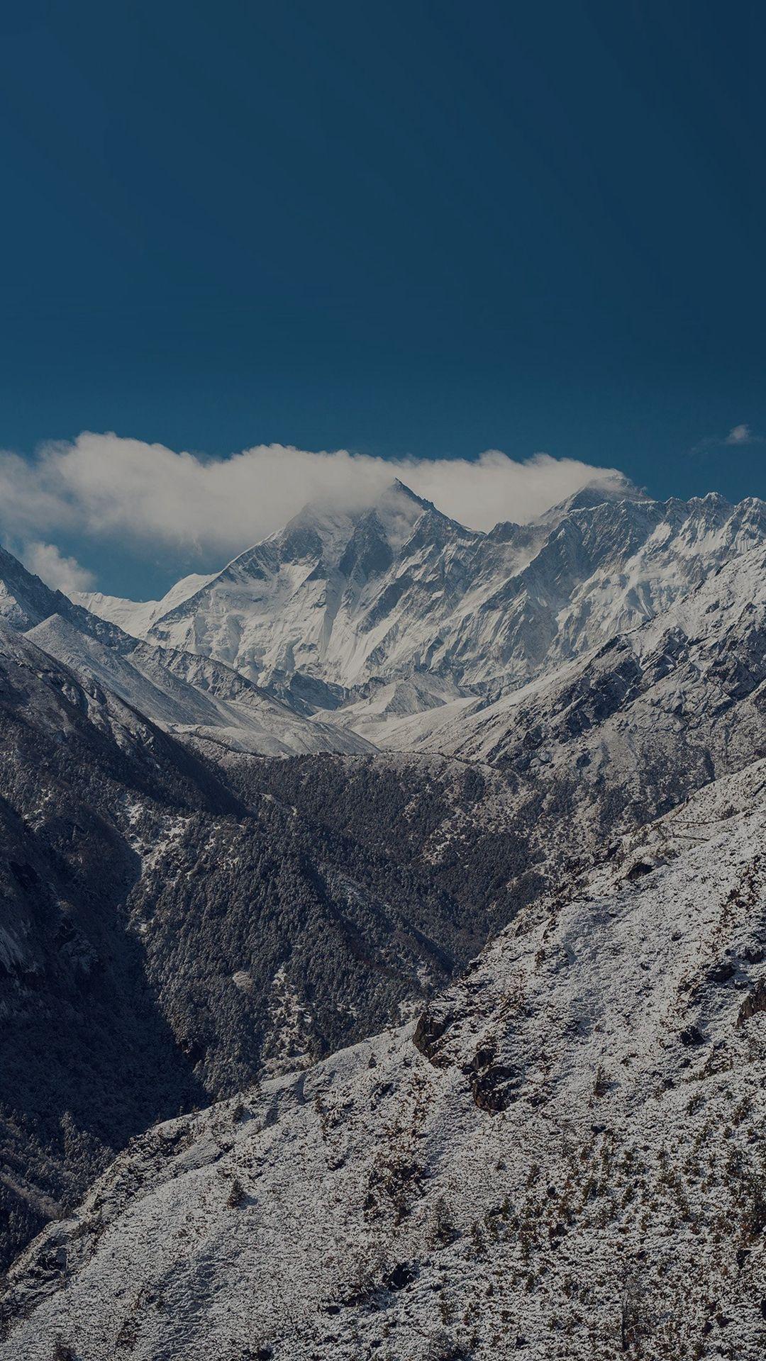 Winter Mountain Wallpapers - Top Free Winter Mountain Backgrounds ...