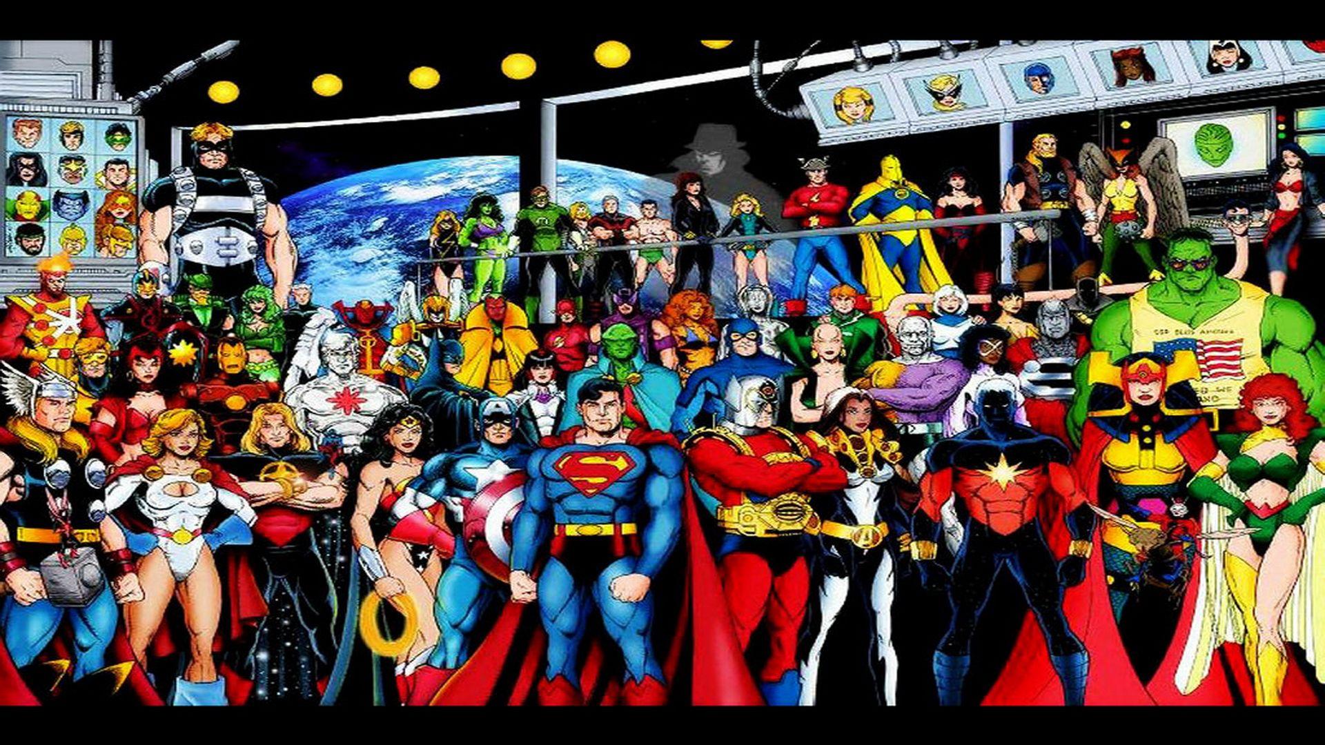 DC Comics Desktop Wallpapers - Top Free DC Comics Desktop Backgrounds ...