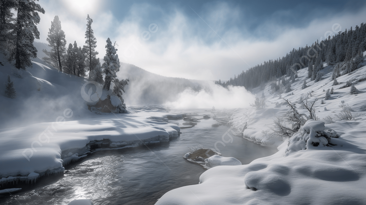 Snow River Wallpapers - Top Free Snow River Backgrounds - WallpaperAccess