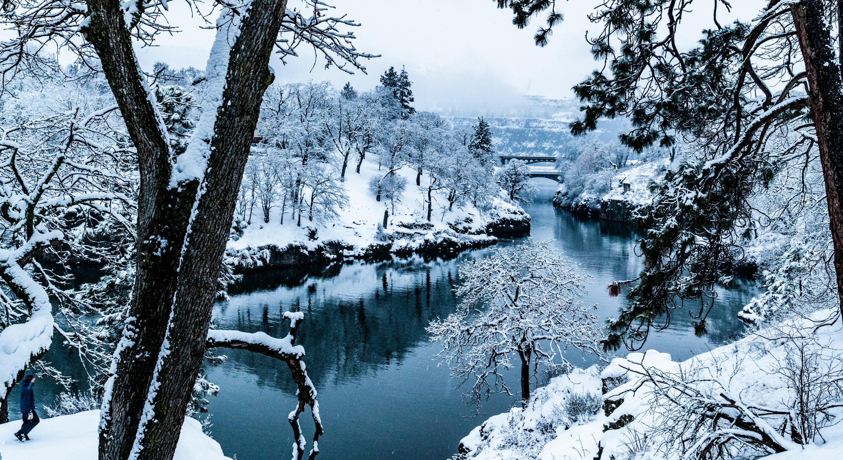 Snow River Wallpapers - Top Free Snow River Backgrounds - WallpaperAccess