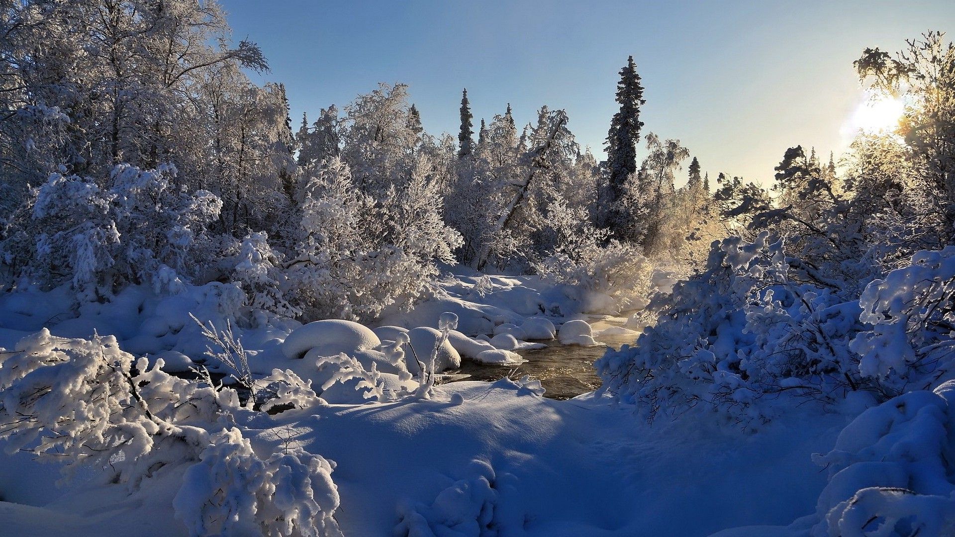 Snow River Wallpapers - Top Free Snow River Backgrounds - WallpaperAccess