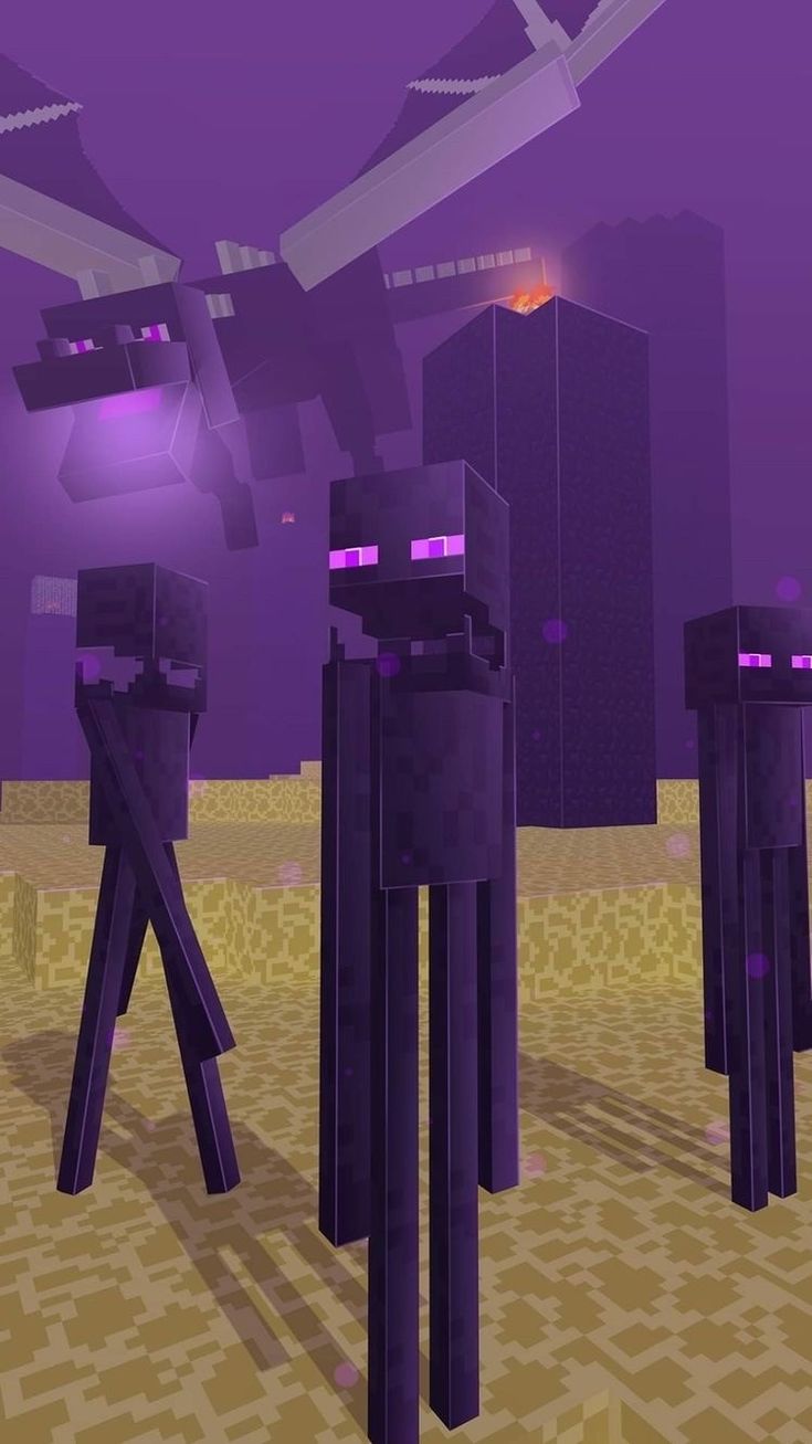 Purple Minecraft Wallpapers - Top Free Purple Minecraft Backgrounds ...