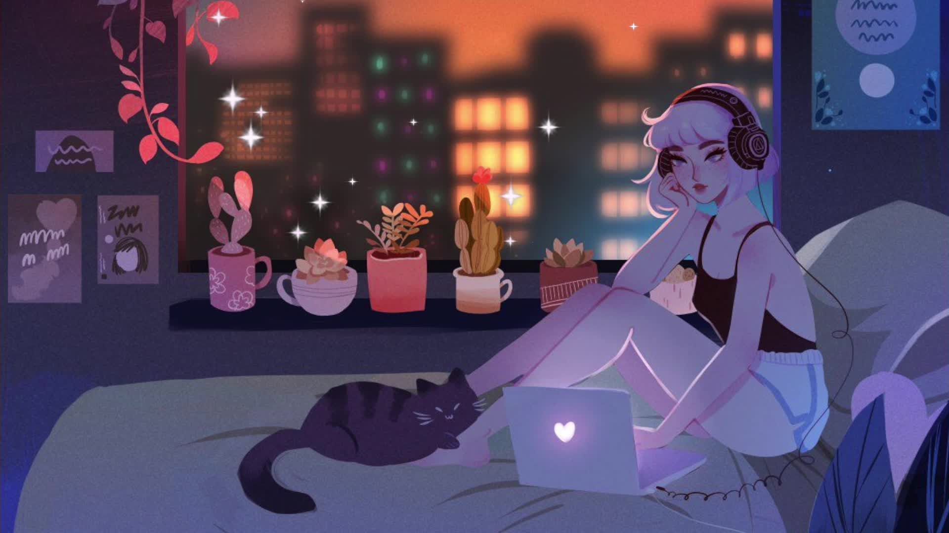Cute Lofi Wallpapers - Top Free Cute Lofi Backgrounds - WallpaperAccess