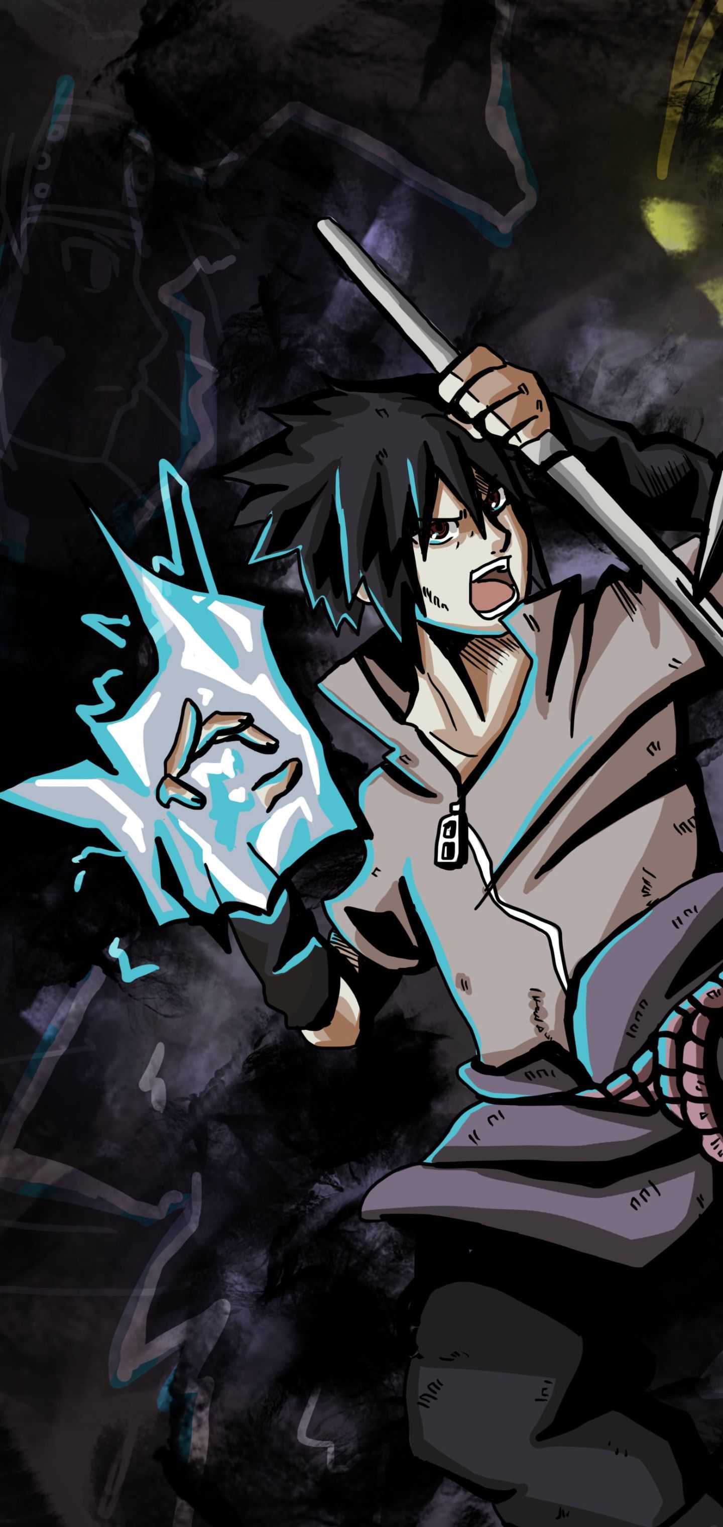 Sasuke Lightning Wallpapers - Top Free Sasuke Lightning Backgrounds ...