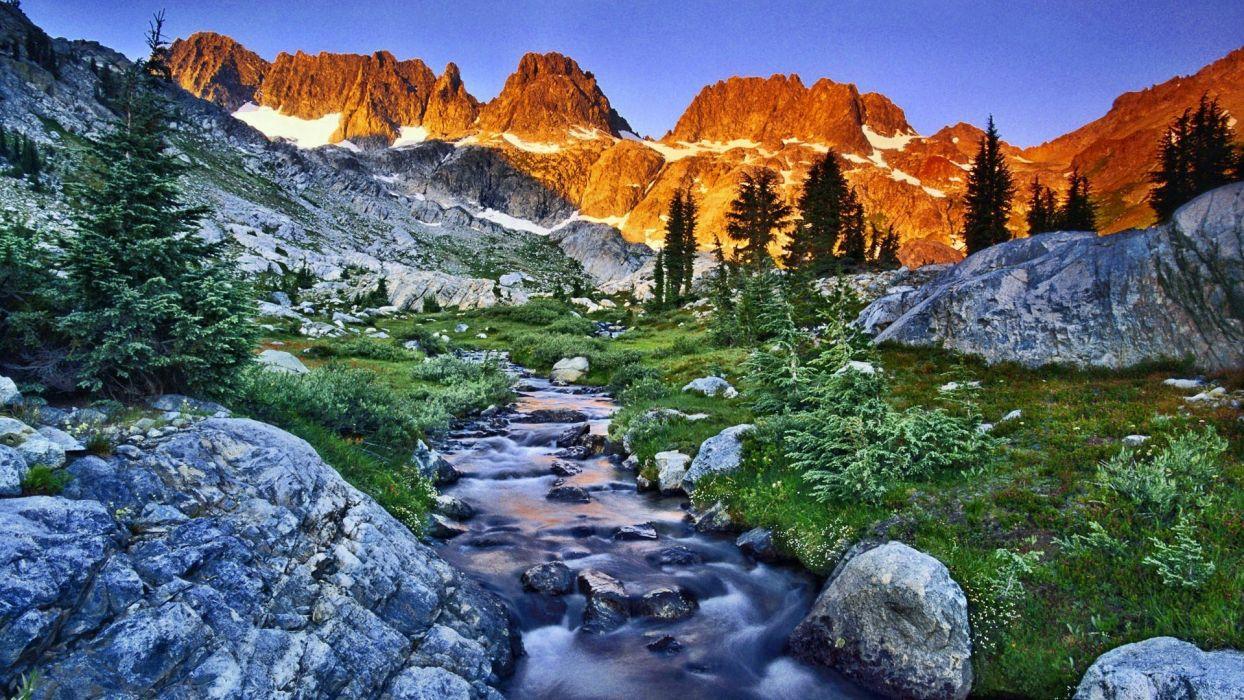 Mountain Streams Wallpapers - Top Free Mountain Streams Backgrounds - WallpaperAccess