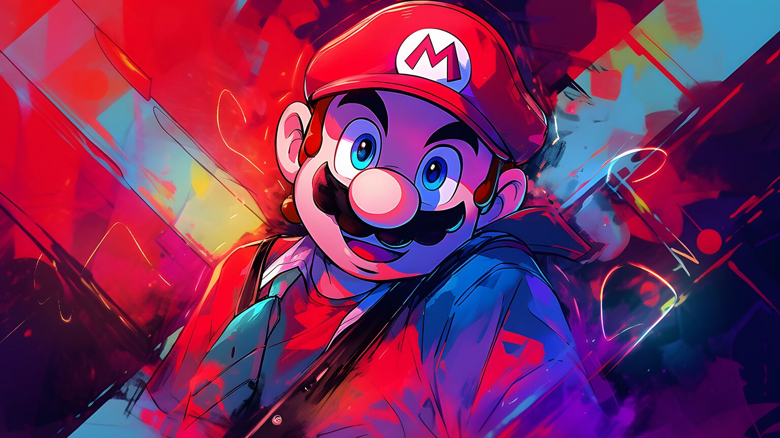 Mario Art Wallpapers - Top Free Mario Art Backgrounds - WallpaperAccess