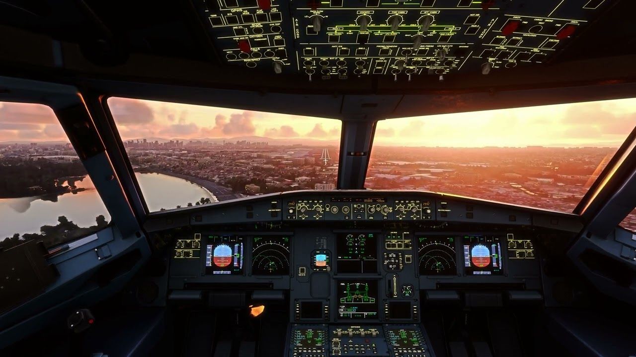 Airbus A320 Cockpit Wallpapers - Top Free Airbus A320 Cockpit ...