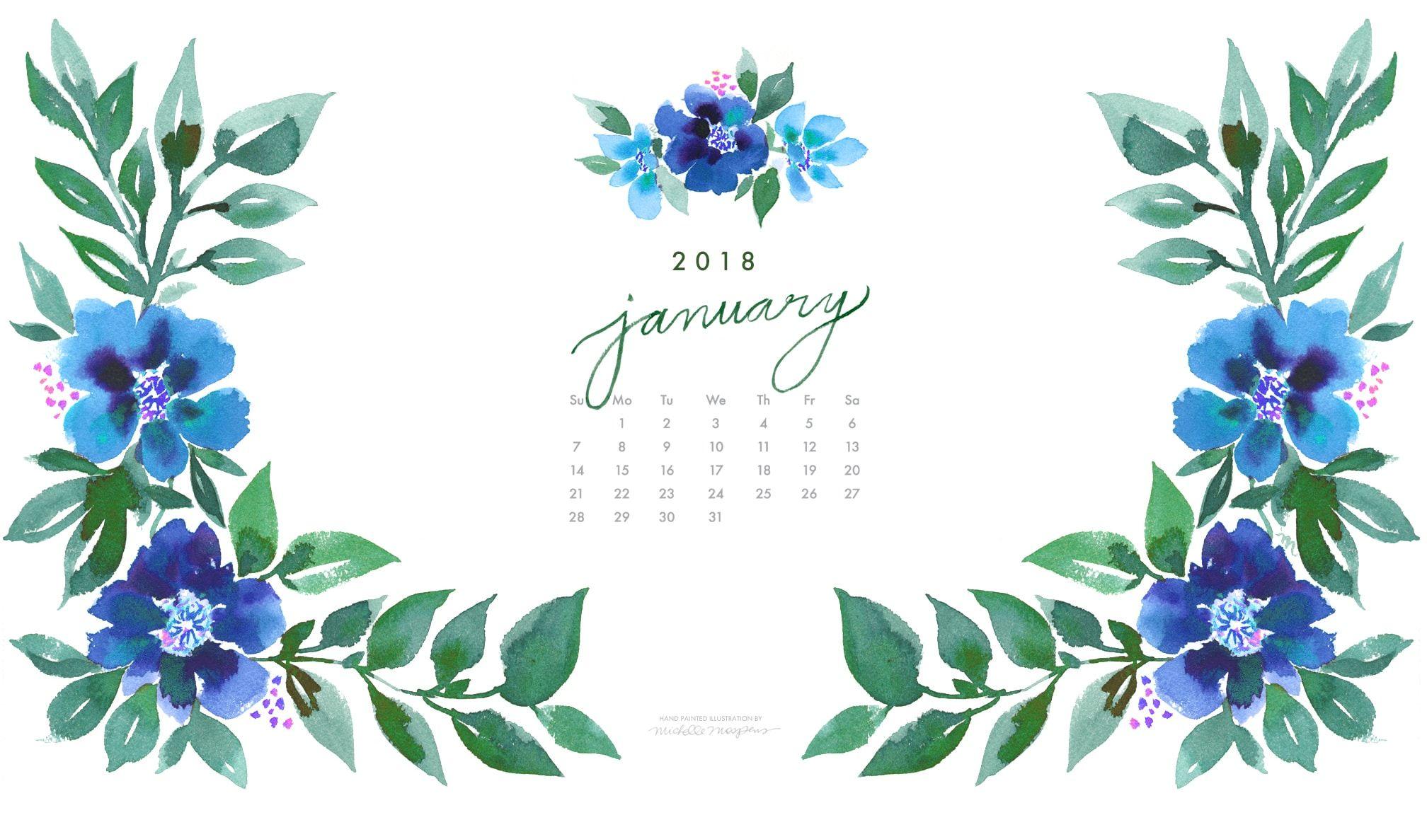 Floral Watercolor Computer Wallpapers - Top Free Floral Watercolor ...