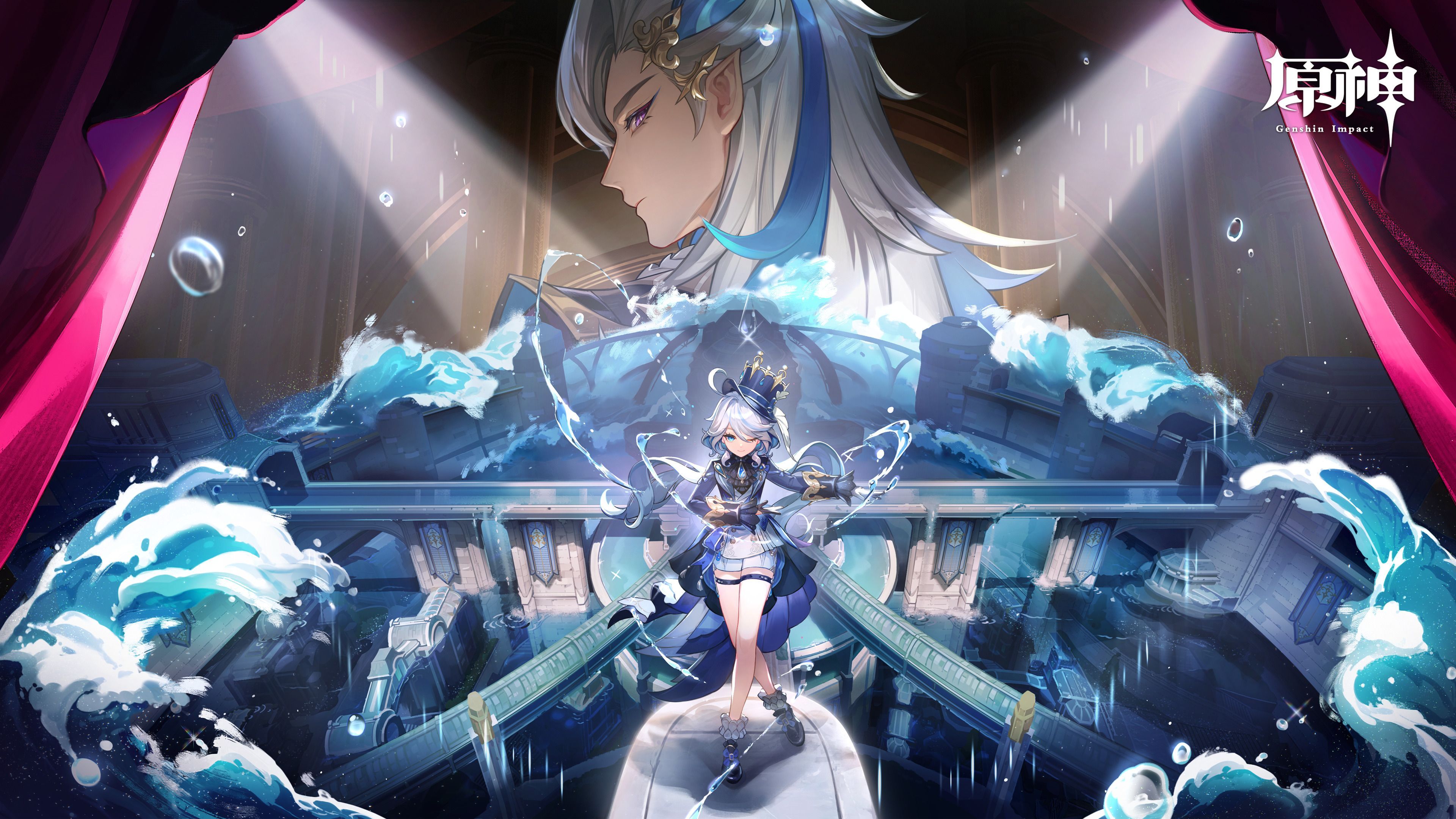 Neuvilette Wallpapers - Top Free Neuvilette Backgrounds - WallpaperAccess