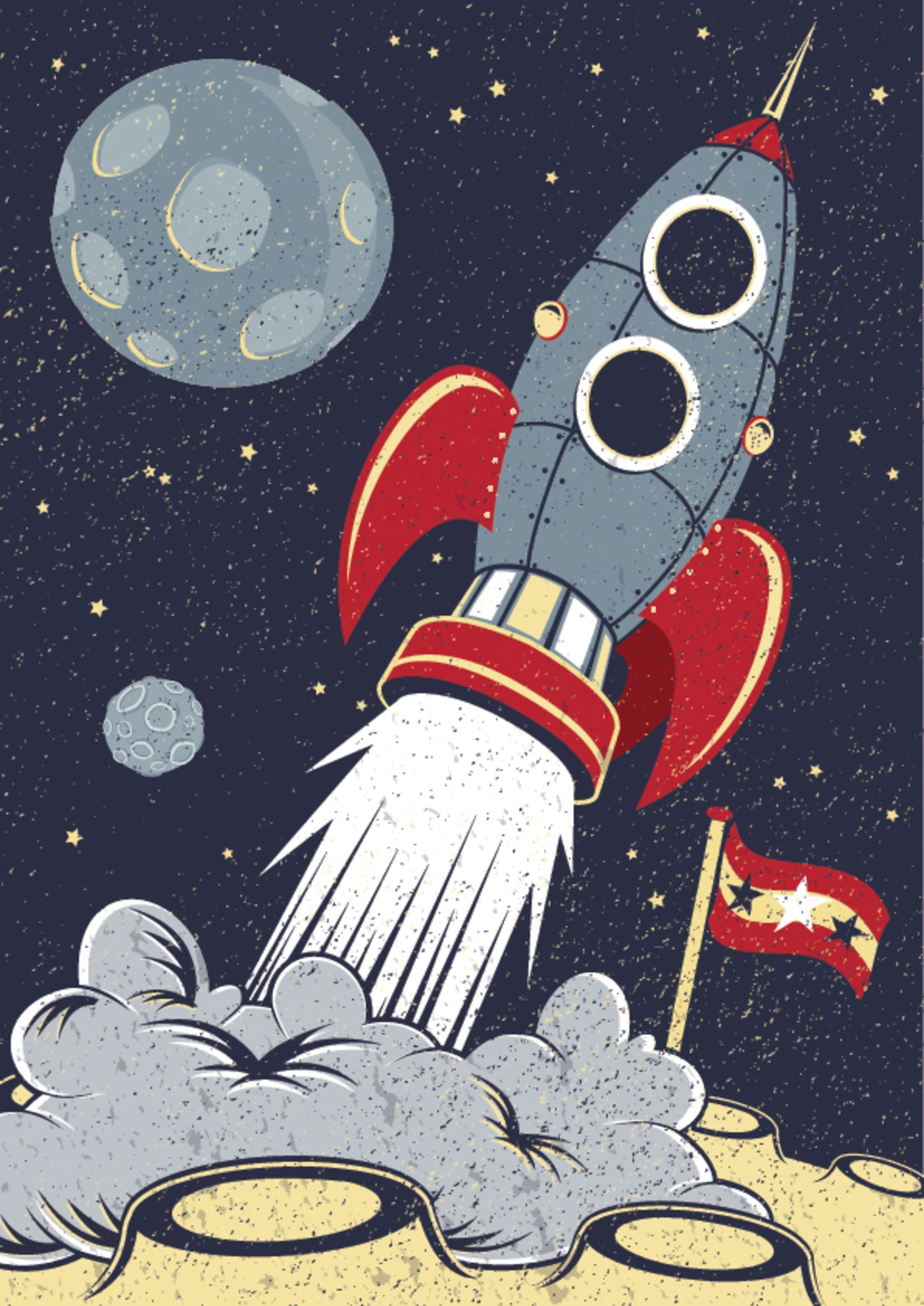 Rocket In Space Wallpapers - Top Free Rocket In Space Backgrounds ...